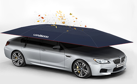 Lanmodo Four-Season Car Umbrella Protects Your Car All Year Round